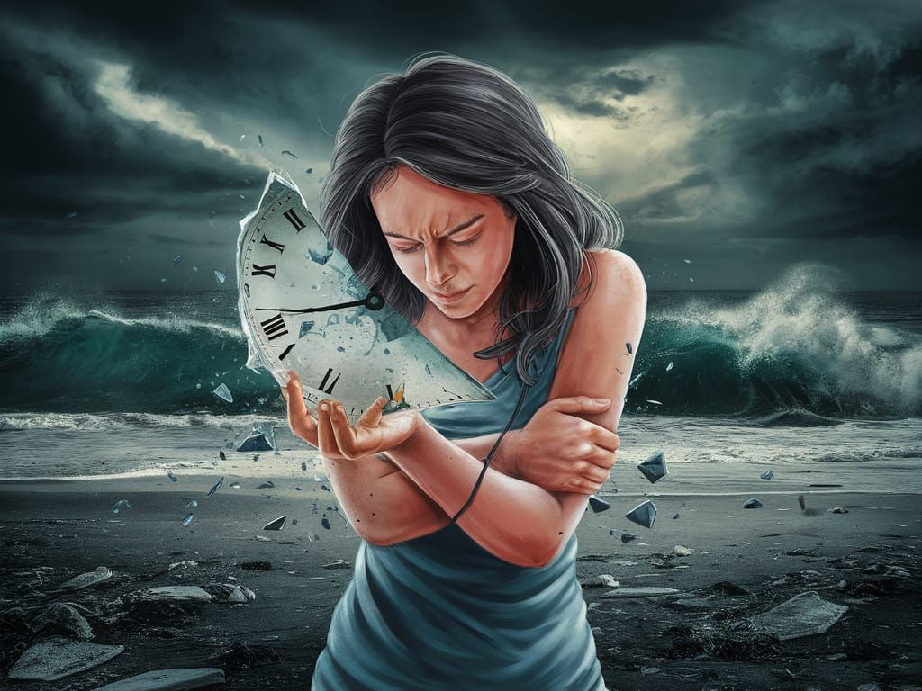 If I could turn back time, my world was shattered I was torn apart ...