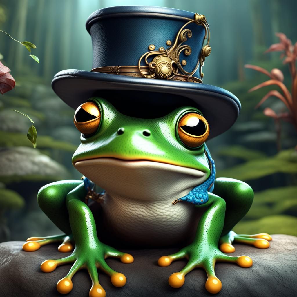 Fairytale Froggie - AI Generated Artwork - NightCafe Creator