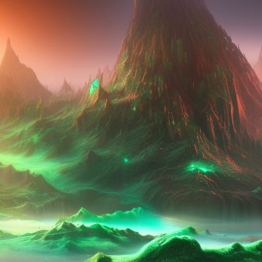 emerald - AI Generated Artwork - NightCafe Creator