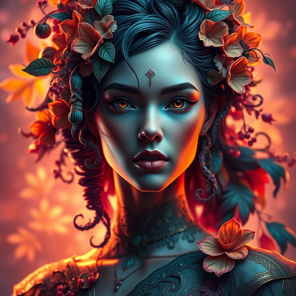 dryad frontal view - dryad frontal view