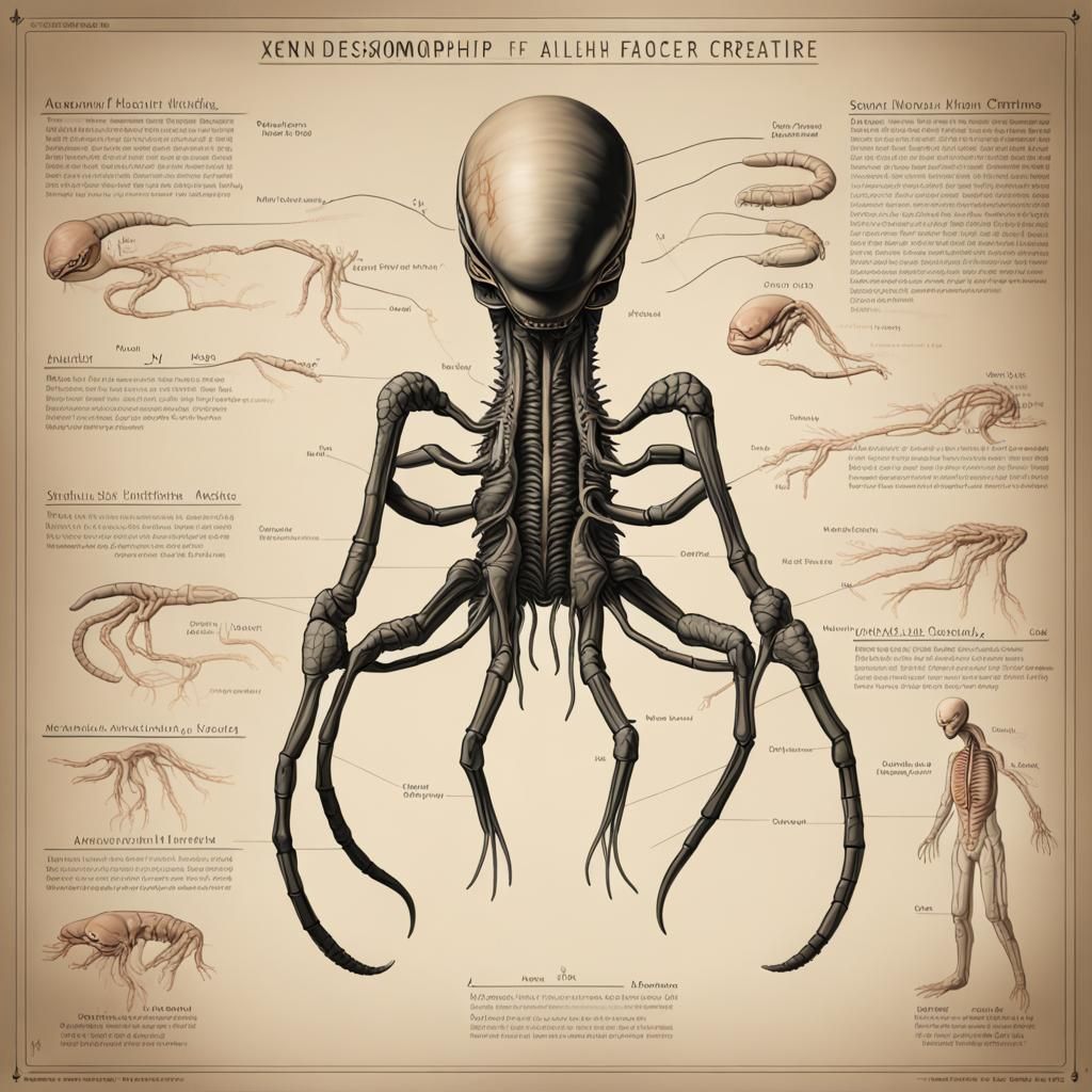 A biologically accurate scientific chart showing the anatomy of a ...