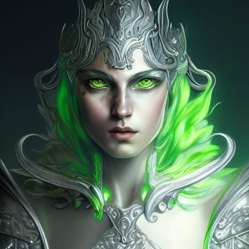 Emerald Empress - AI Generated Artwork - NightCafe Creator