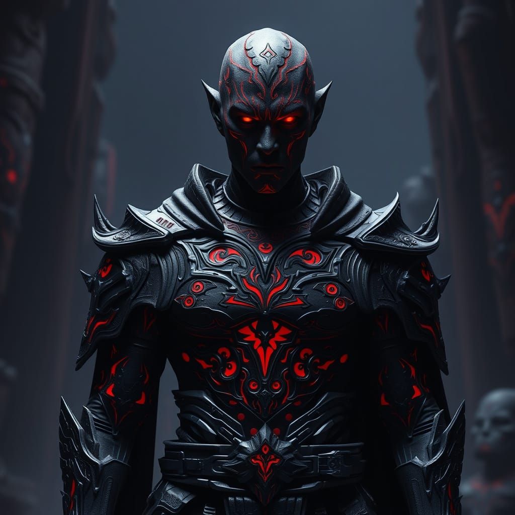 Sith-Zeltron Hybrid: A Dark, Ancient Power Awakens - AI Art