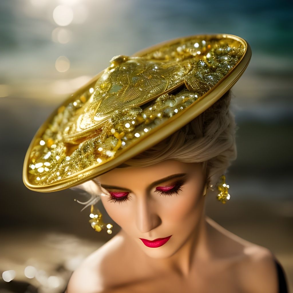 Golden Hat - AI Generated Artwork - NightCafe Creator