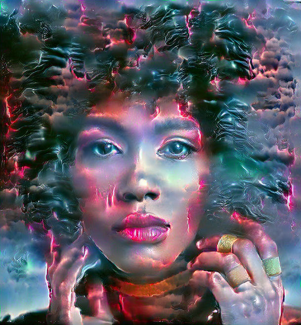 Portrait by Beeple - AI Generated Artwork - NightCafe Creator