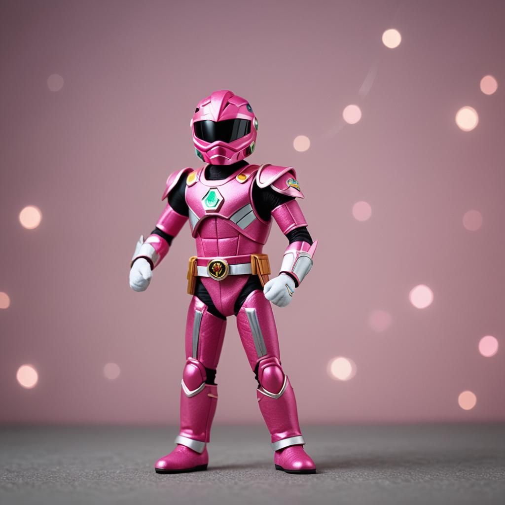Mighty Muppet Power Rangers - Pink Ranger - AI Generated Artwork ...