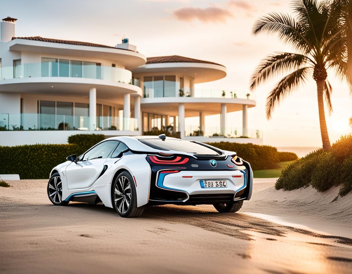 BMW i8 - AI Generated Artwork - NightCafe Creator