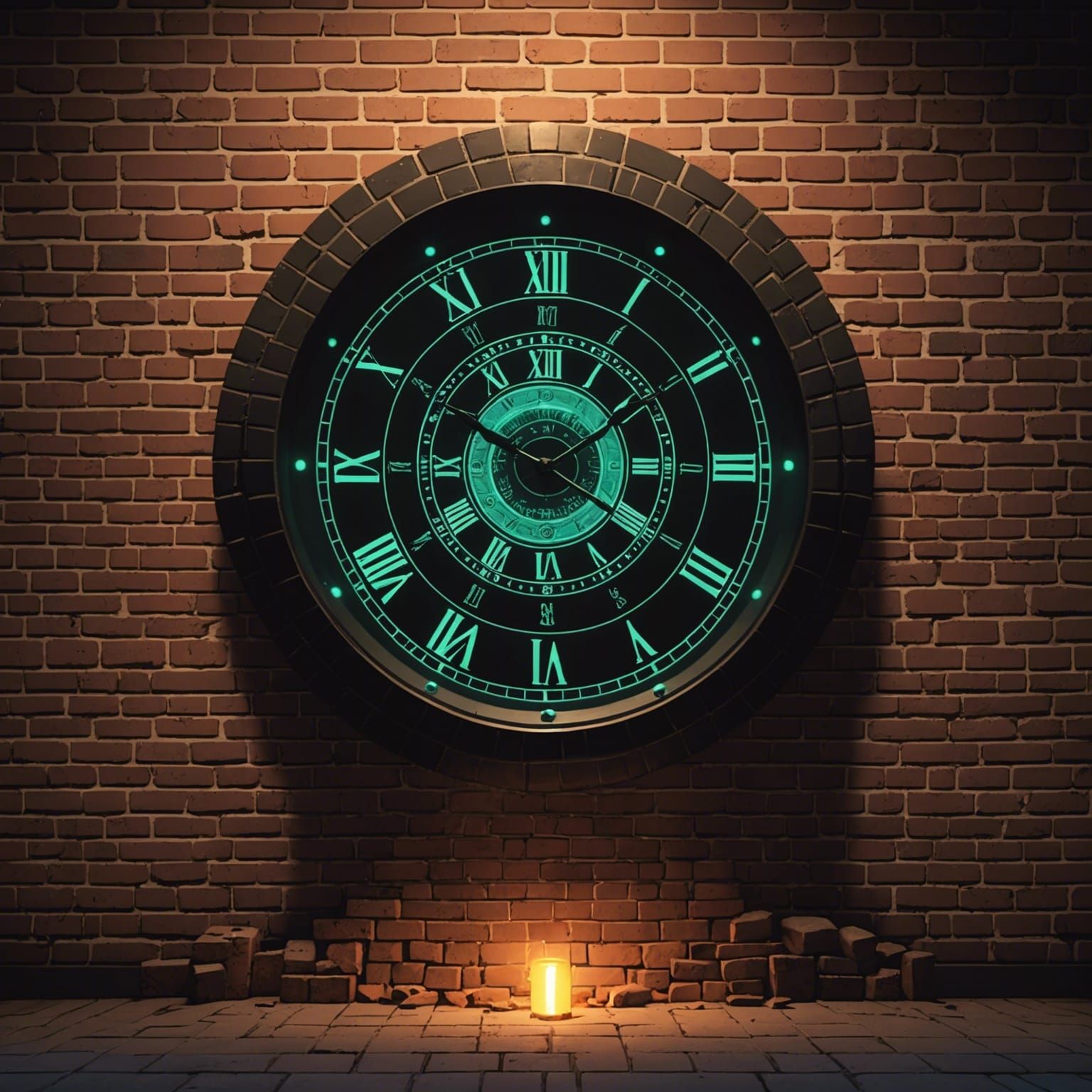 Another Clock on the Wall - AI Generated Artwork - NightCafe Creator