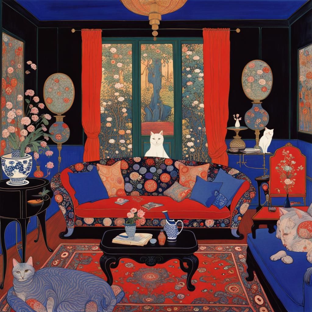 Norty Cat - AI Generated Artwork - NightCafe Creator