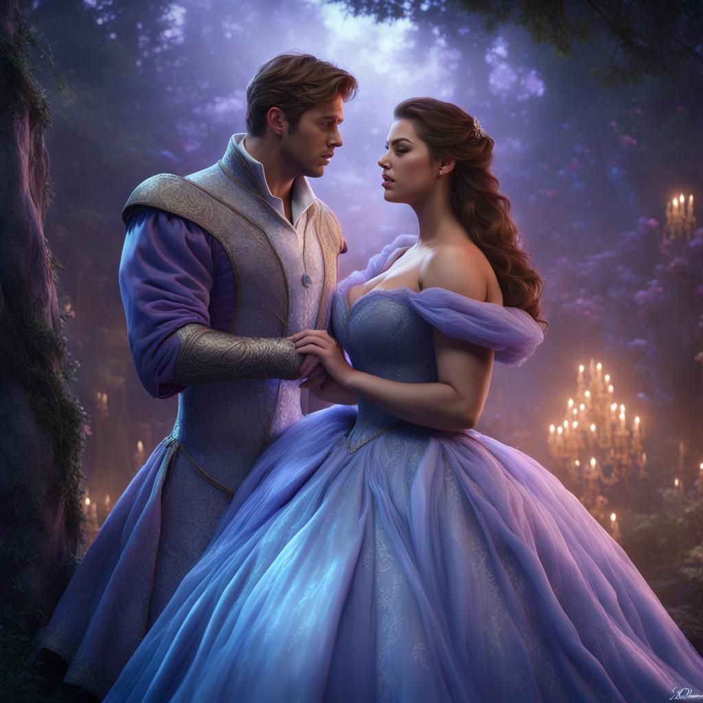 Ashley Graham Cinderella, using a prom gown inspired in the Disney ...
