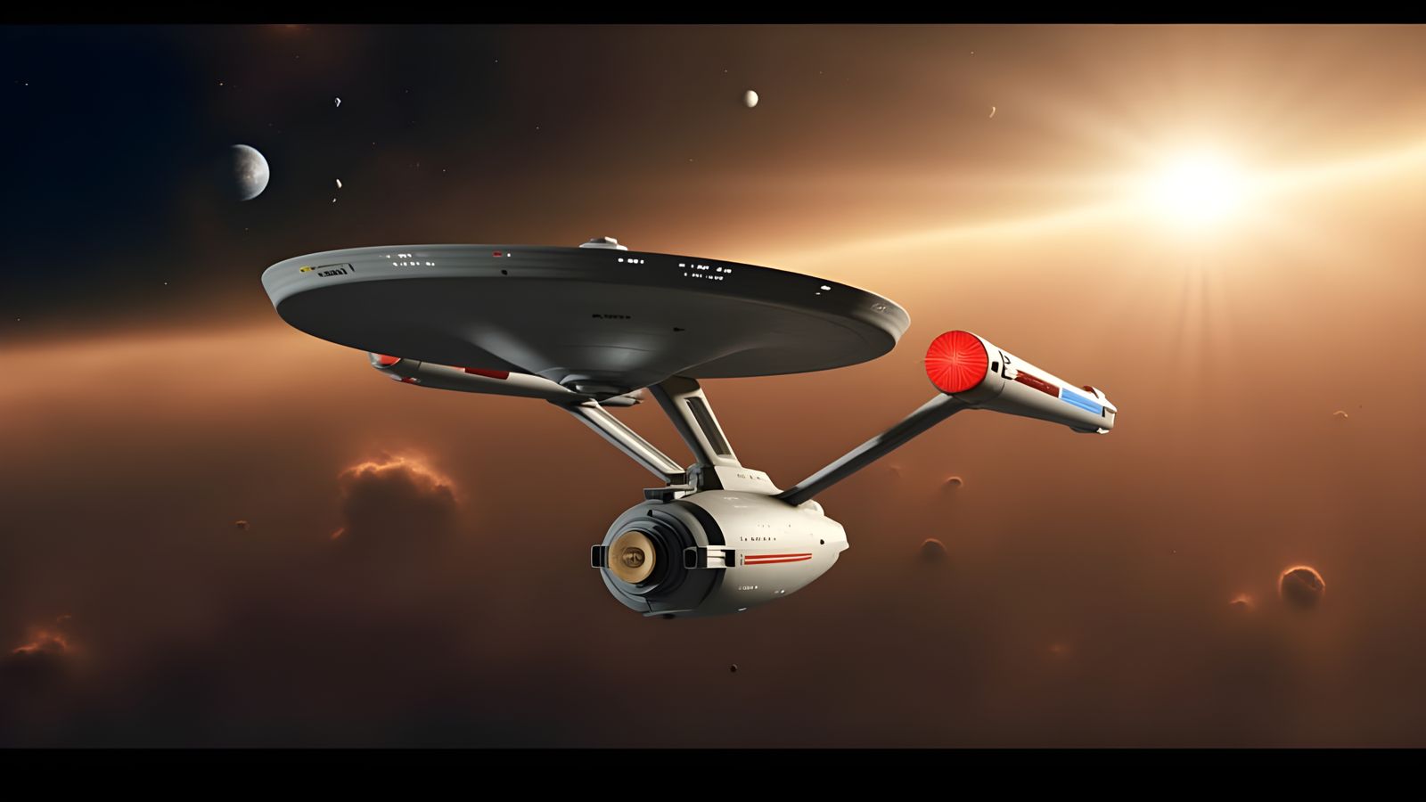 USS Bonaventure from Star Trek TAS - Star Trek USS Bonaventu...