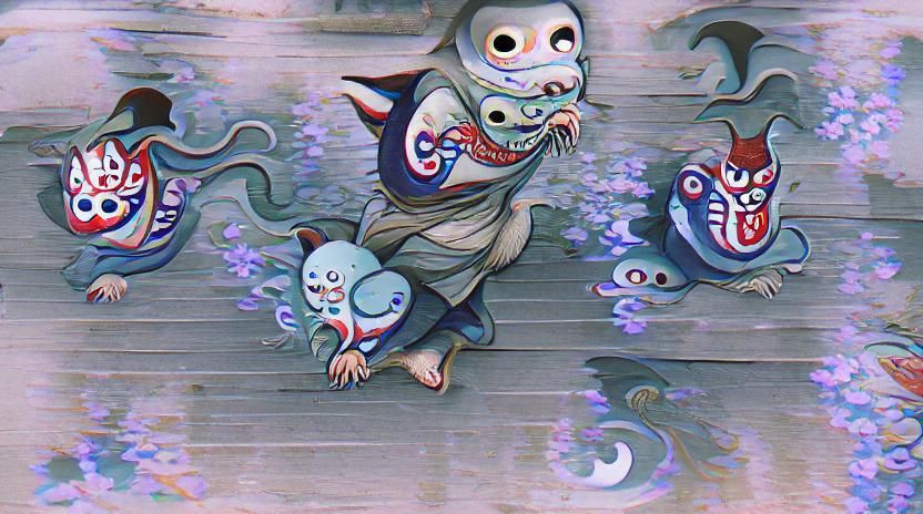 Yokai - AI Generated Artwork - NightCafe Creator