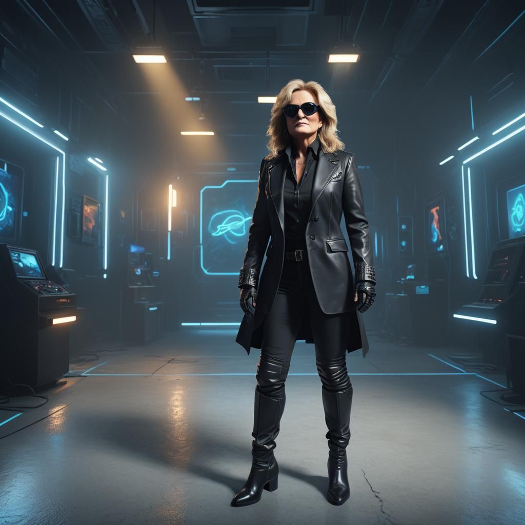 Bette Davis Eyes (Bonnie's Version) - AI Generated Artwork - NightCafe ...