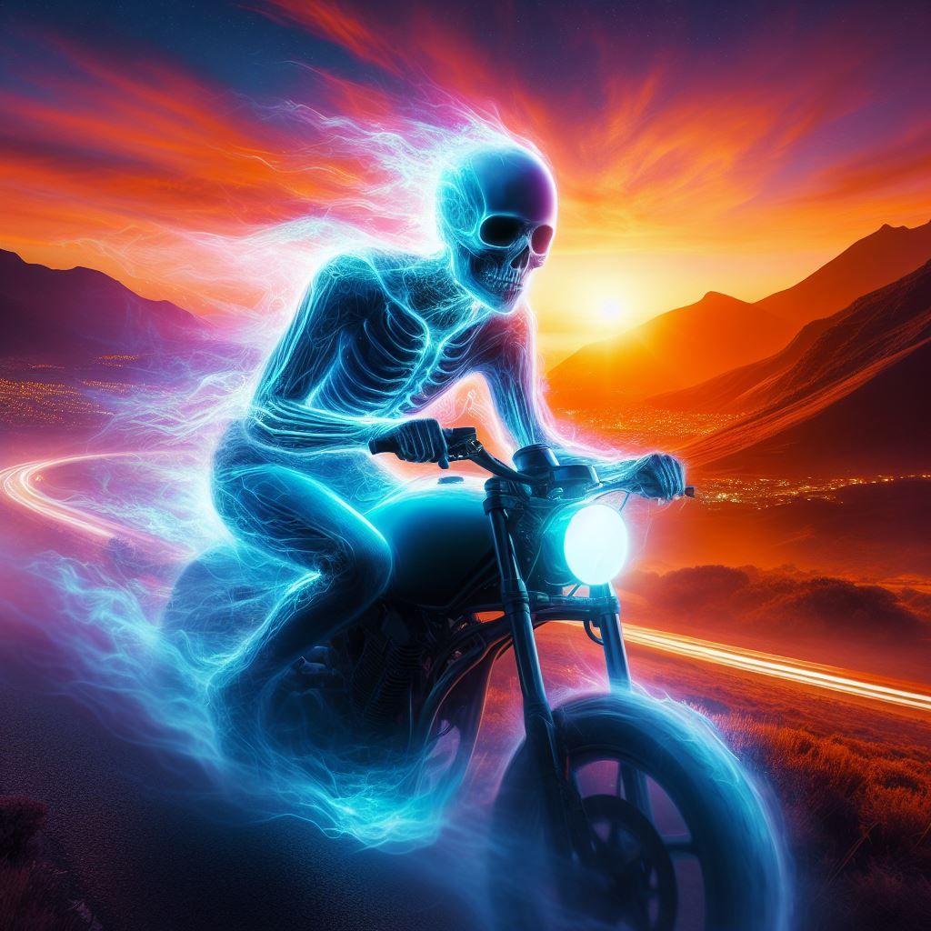 Ghost Rider - AI Generated Artwork - NightCafe Creator