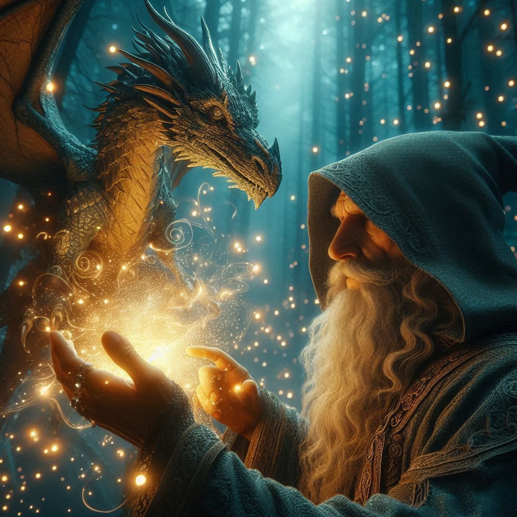 Merlin the wizard - AI Generated Artwork - NightCafe Creator