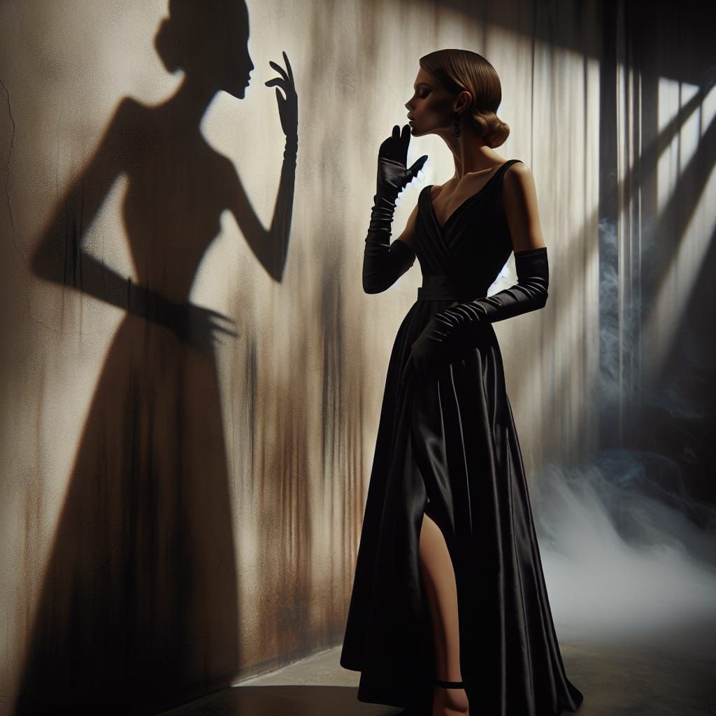 SHADOW TALK - AI Generated Artwork - NightCafe Creator