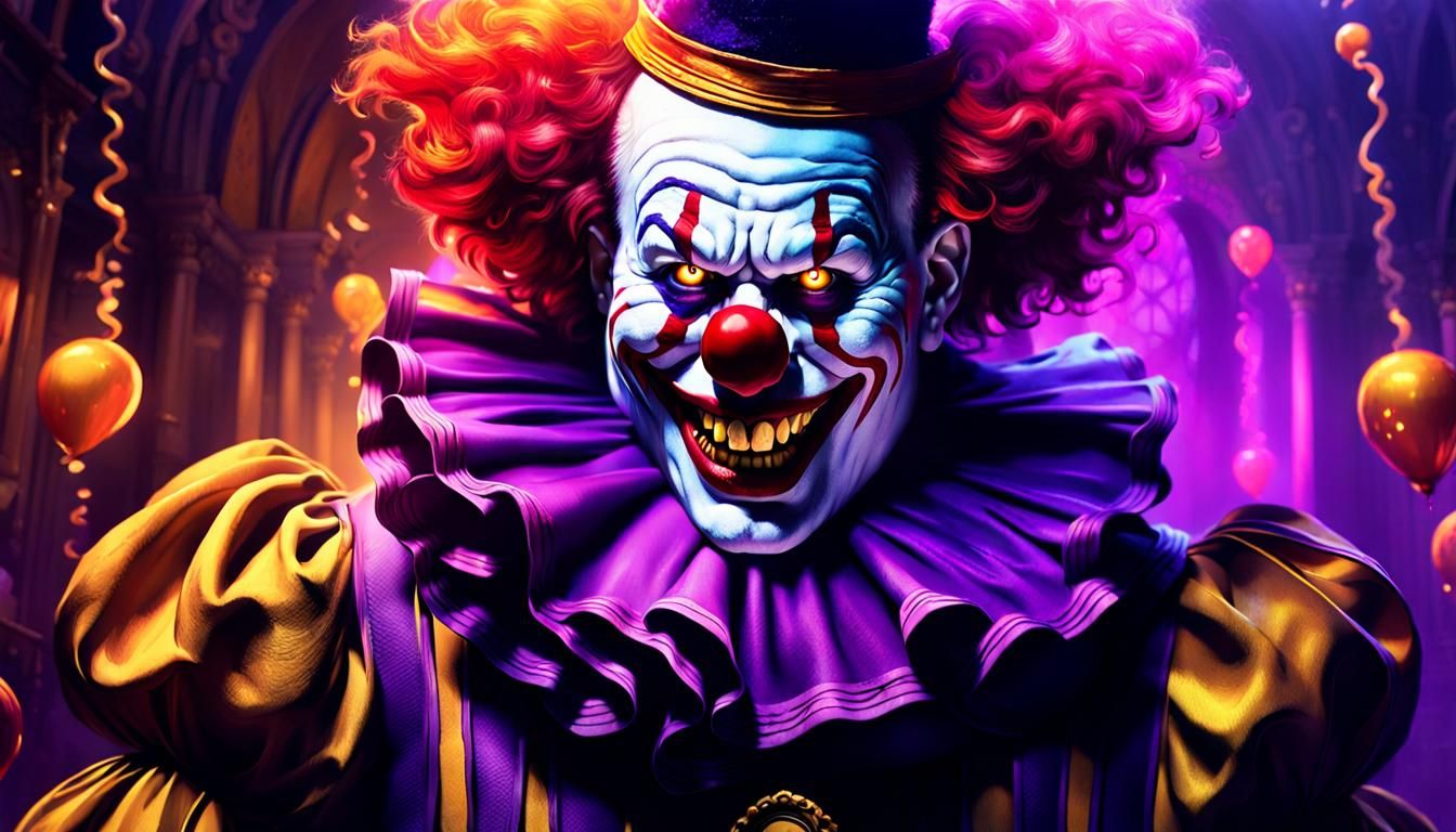 The Fear of Clowns a masterpiece, 8k resolution, dark fantasy concept ...