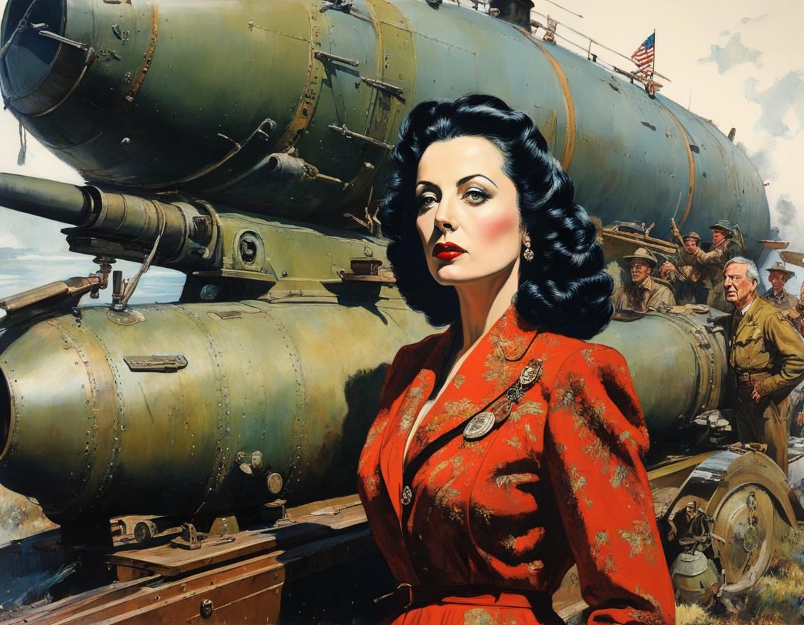 Hedy Lamarr, actress: invented the basis for today's WiFi, GPS, and ...