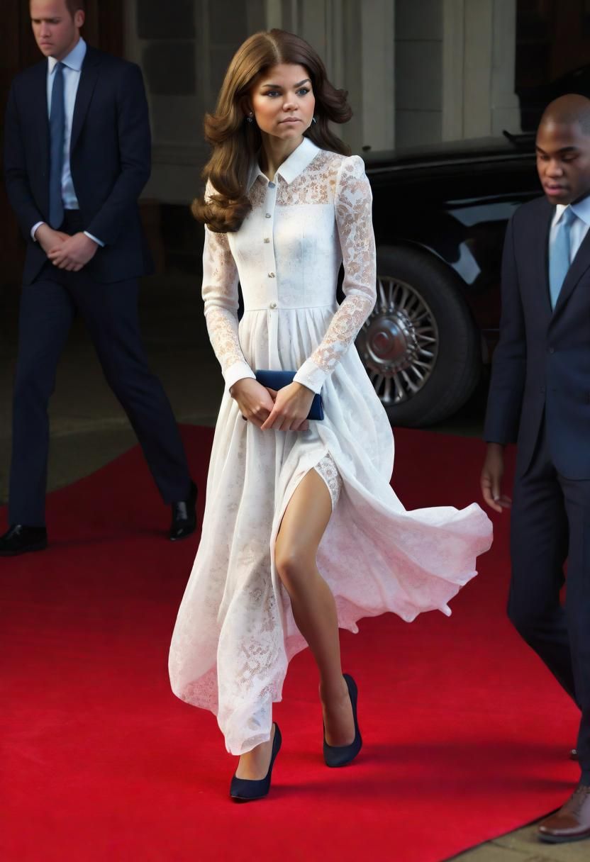 Zendaya Coleman possessed by Kate Middleton - AI Generated Artwork ...