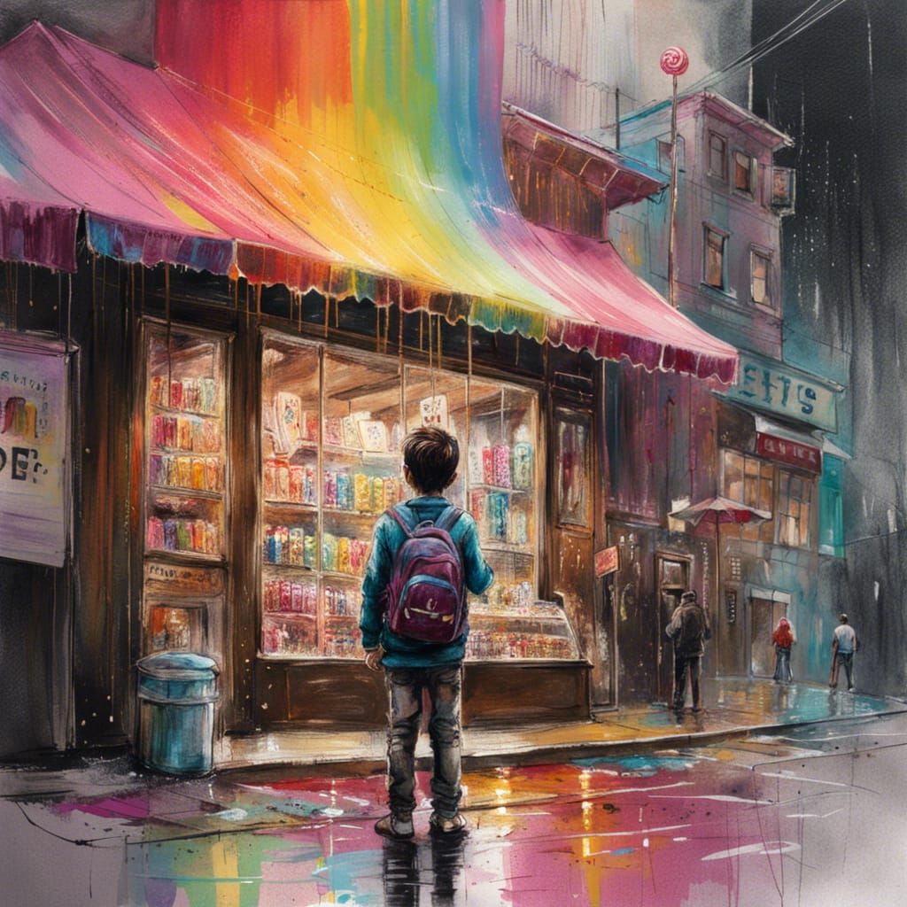 A small ray of happiness - AI Generated Artwork - NightCafe Creator