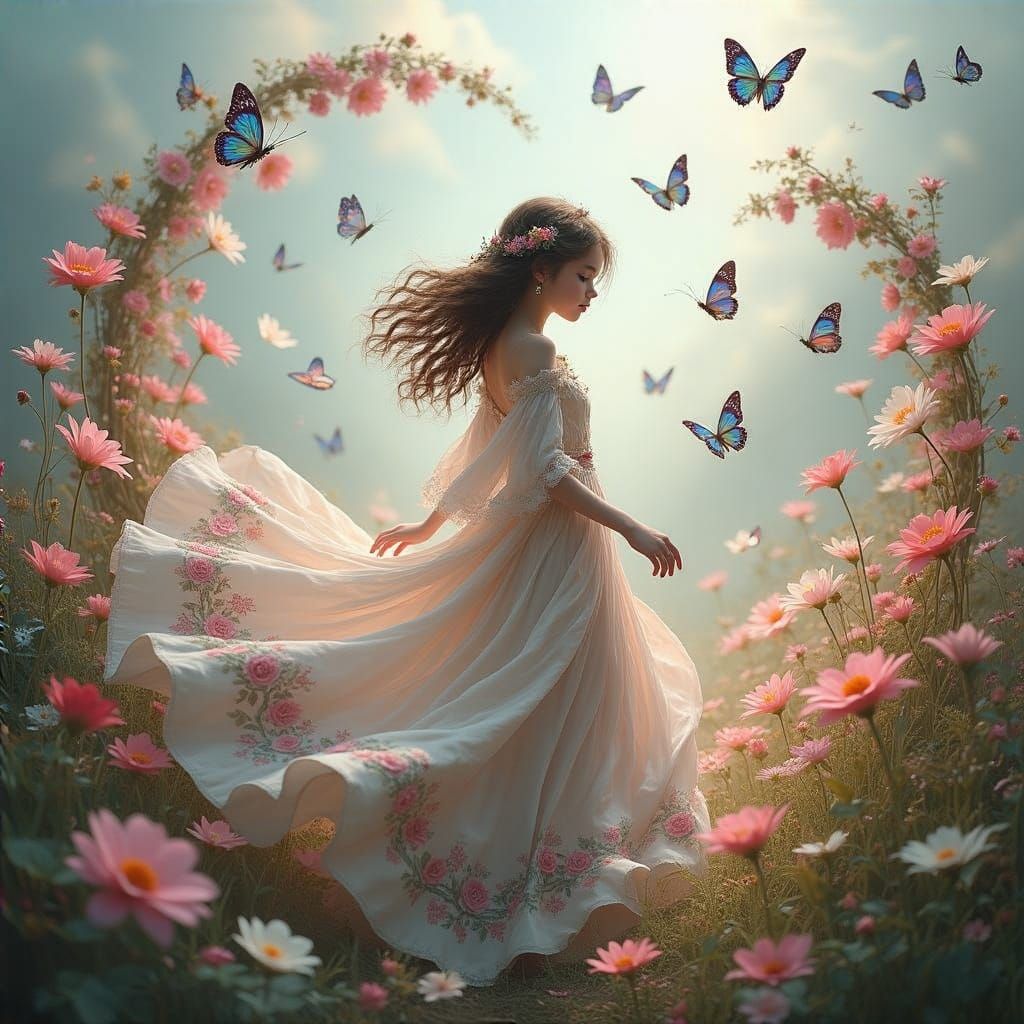 Ethereal Whispers of a Dreamlike World in Vibrant ... - AI Art