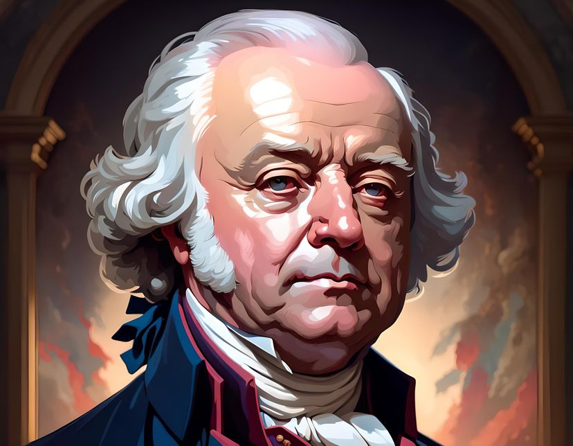 Presidential portrait of John Adams - AI Generated Artwork - NightCafe ...