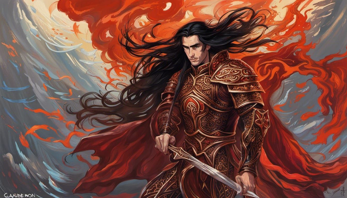 Fëanor son of Finwë, The Exiled Attempt II - AI Generated Artwork ...