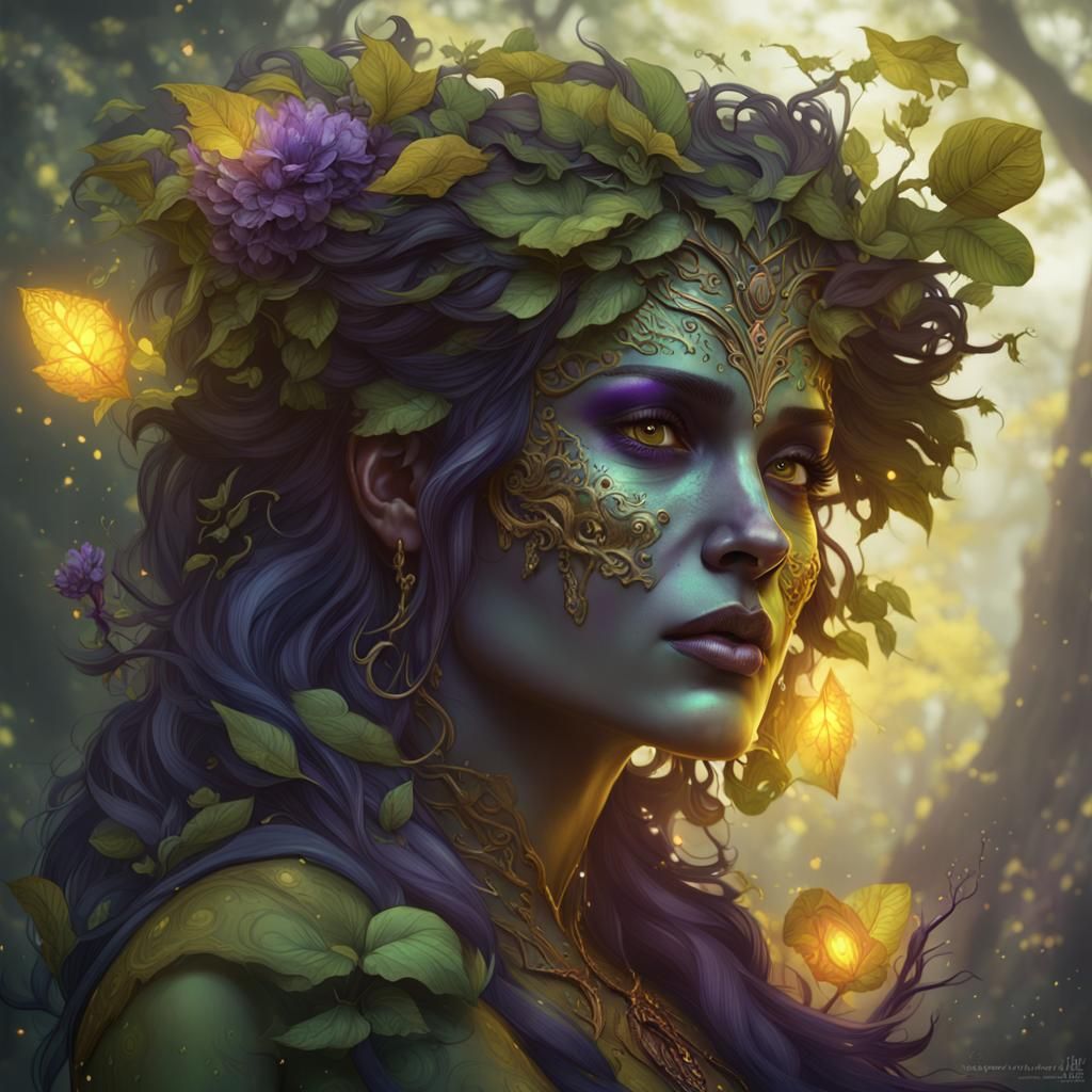 A dryad - AI Generated Artwork - NightCafe Creator