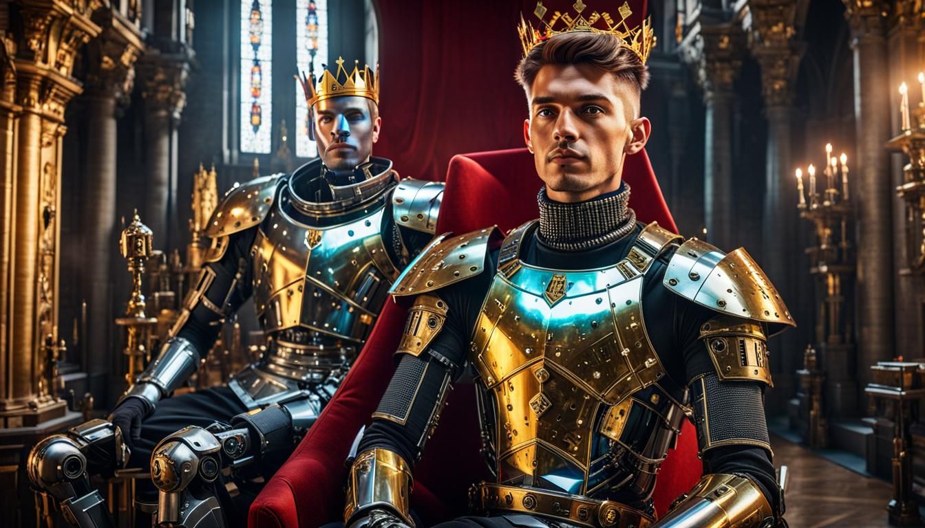 The two kings - AI Generated Artwork - NightCafe Creator