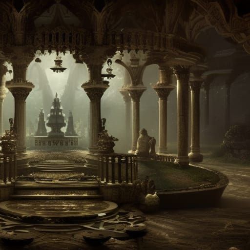 The Temple - AI Generated Artwork - NightCafe Creator