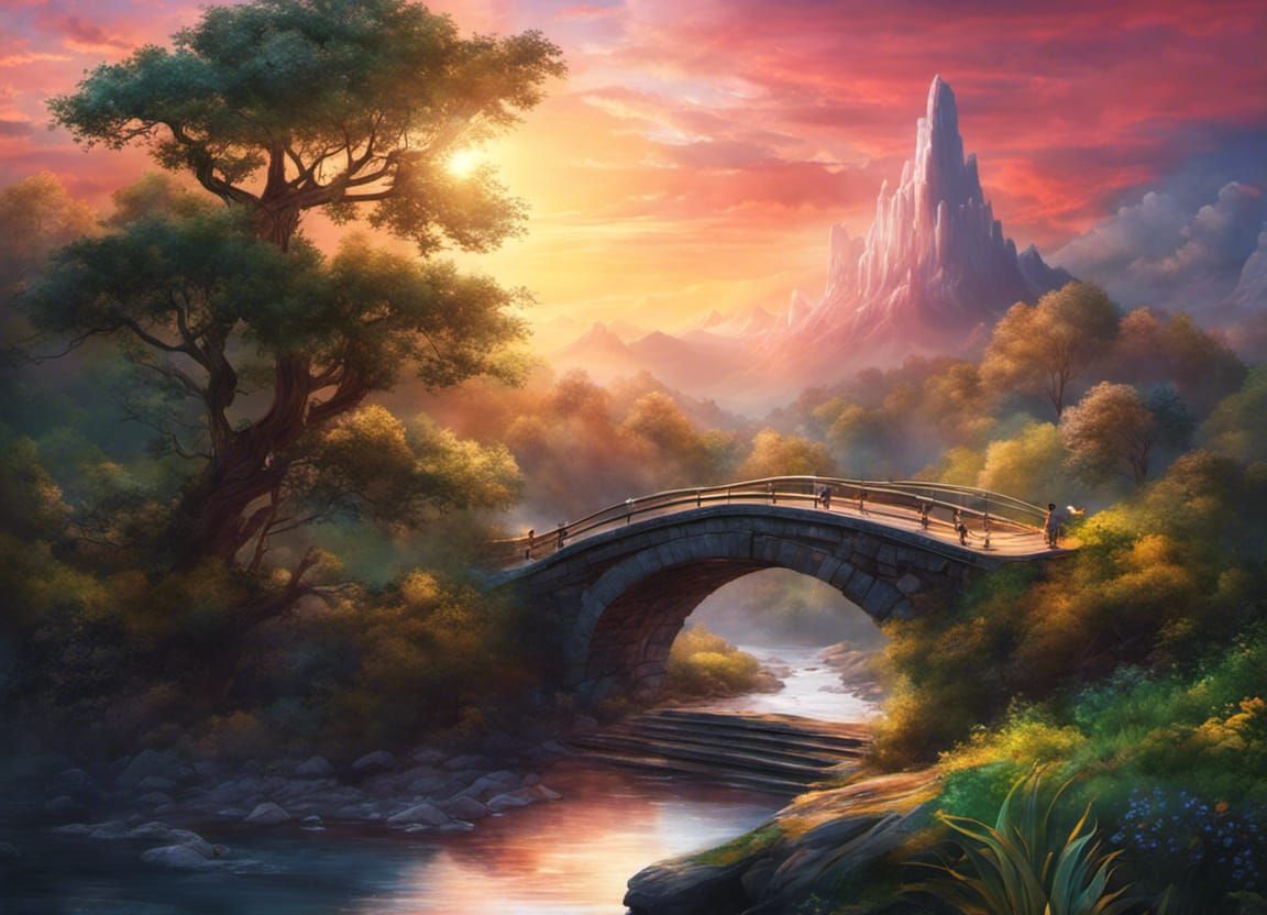 Simply Bridge - AI Generated Artwork - NightCafe Creator