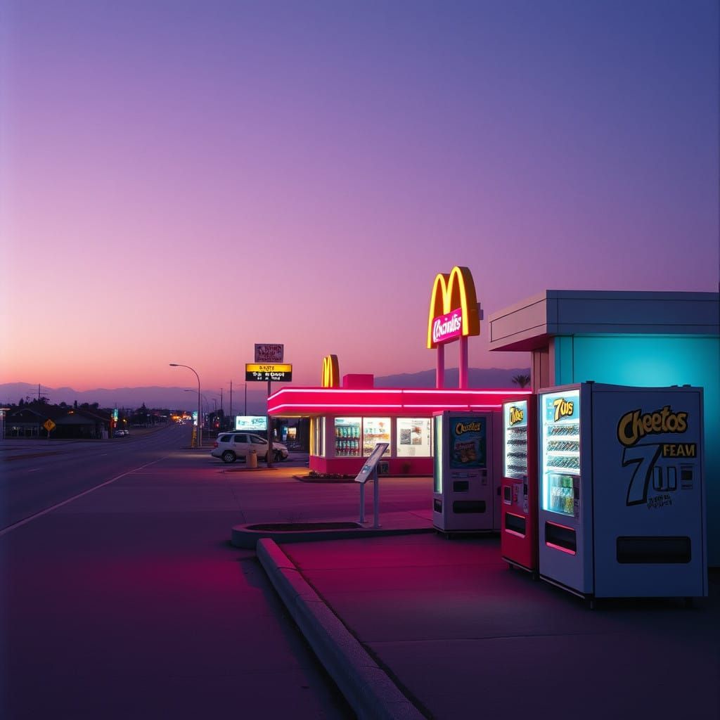 Liminal Town - Surreal Dreamscape of a Liminal Town at Twili...