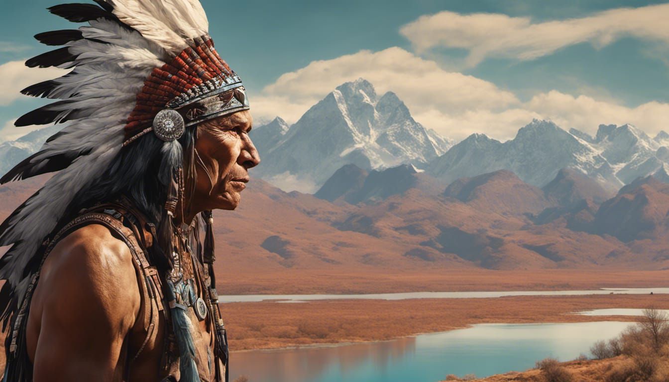 Native American Indian - AI Generated Artwork - NightCafe Creator