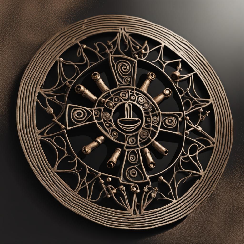 Papa Legba Symbol Evolved - AI Generated Artwork - NightCafe Creator