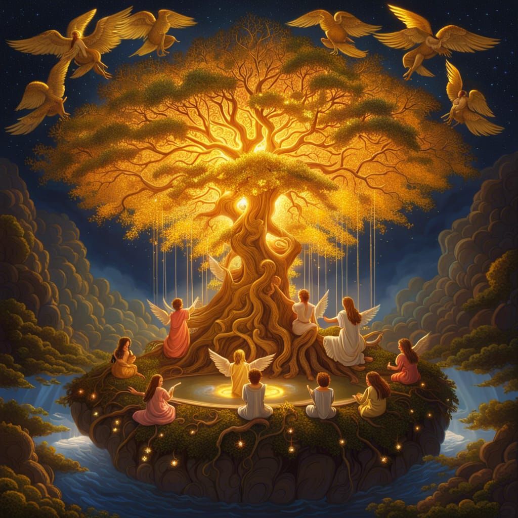 Angel Island - AI Generated Artwork - NightCafe Creator