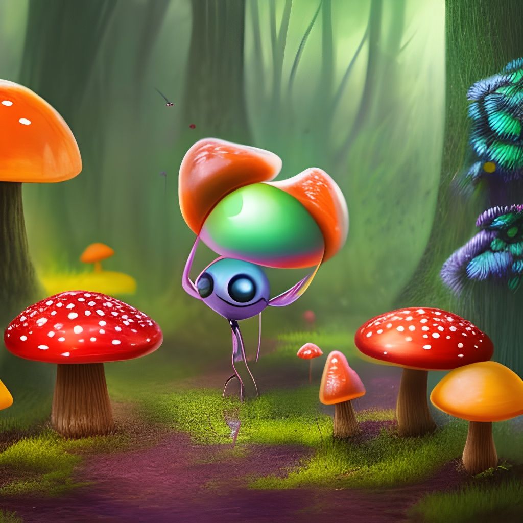 Pet Pixie Bug - AI Generated Artwork - NightCafe Creator