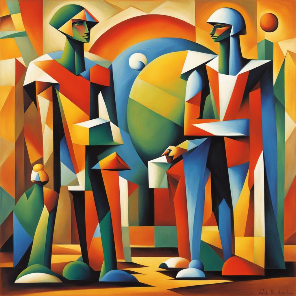 Cubism - AI Generated Artwork - NightCafe Creator