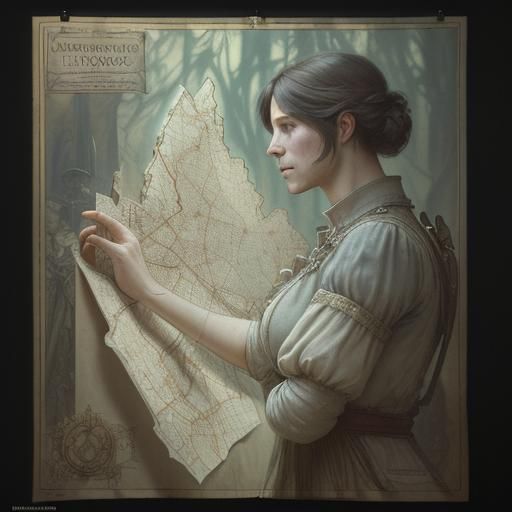 How to become a cartographer. - AI Generated Artwork - NightCafe Creator