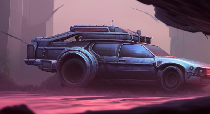 My Old '85 Chevette Reimagined as BTF Style Time Machine - AI Generated ...