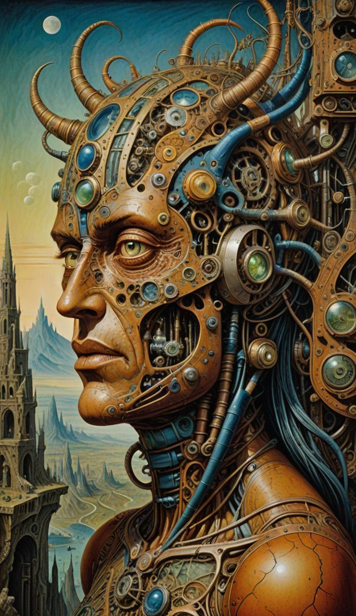 NOT JUST ANOTHER PRETTY STEAMPUNK HEAD #1