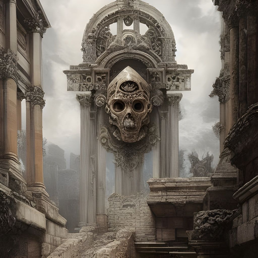 Decrepit Temple - AI Generated Artwork - NightCafe Creator