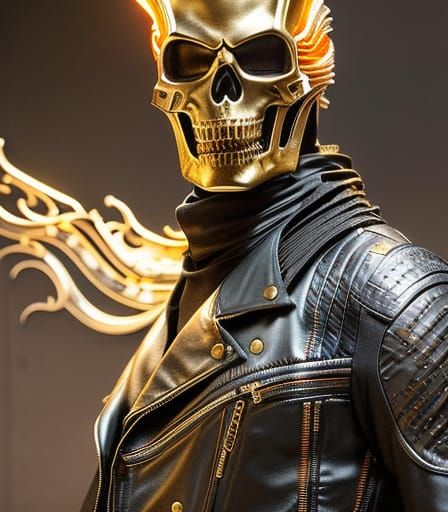 "Ghost Rider" - AI Generated Artwork - NightCafe Creator