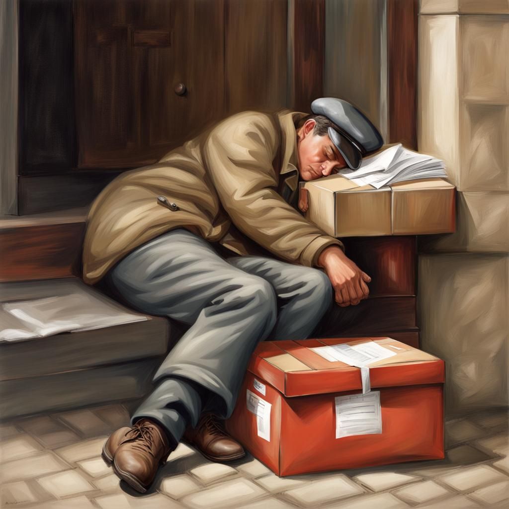 Tired - AI Generated Artwork - NightCafe Creator