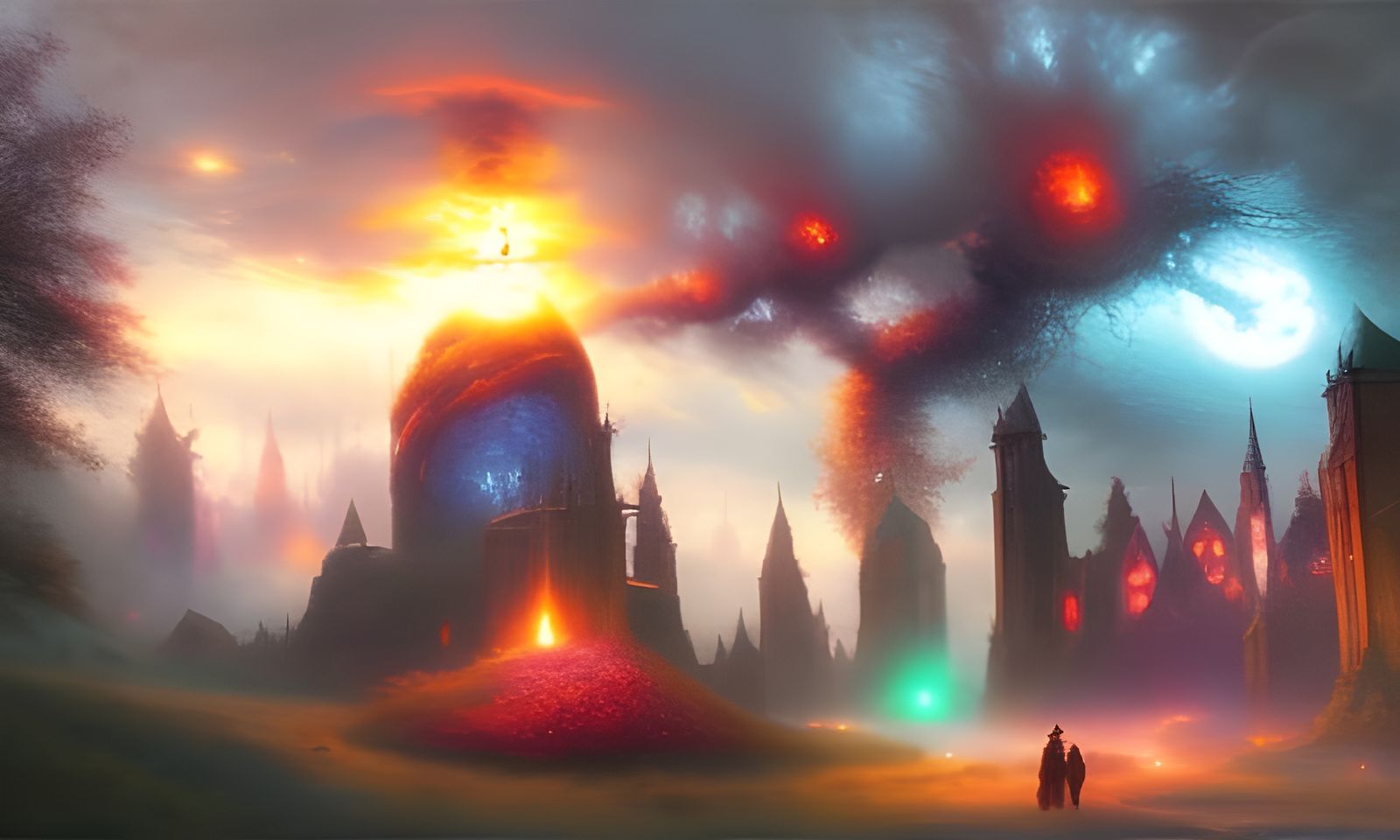 Dissolution of Time and Space - AI Generated Artwork - NightCafe Creator