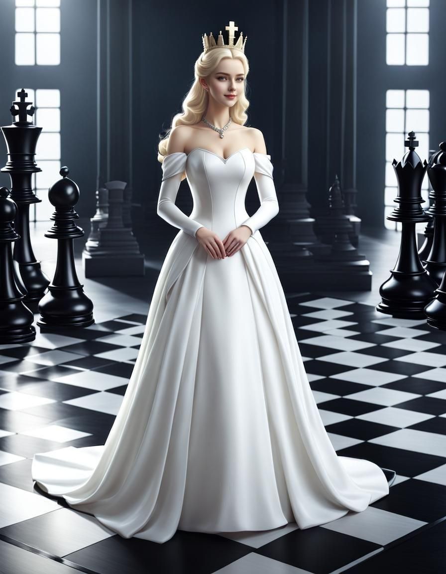 The White Queen 5 - AI Generated Artwork - NightCafe Creator