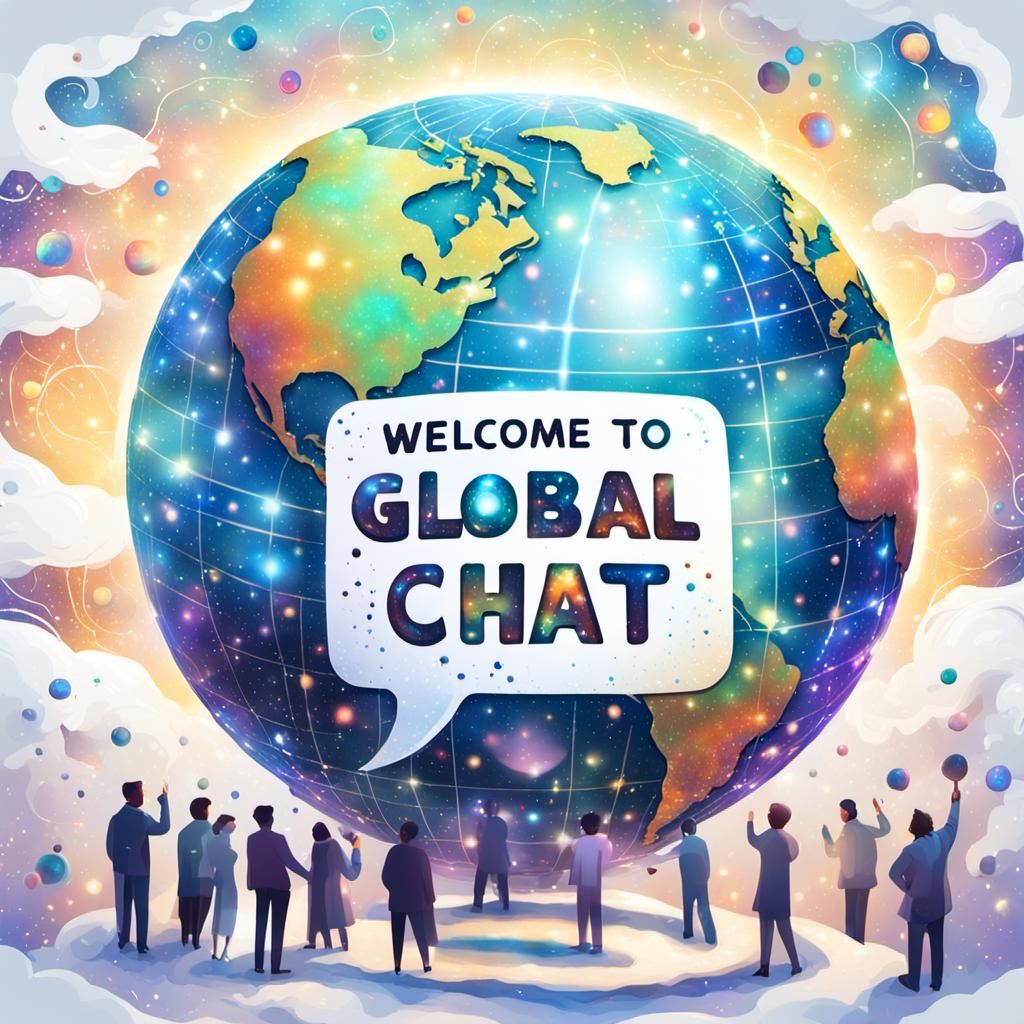 Global chat drawing 3 - AI Generated Artwork - NightCafe Creator