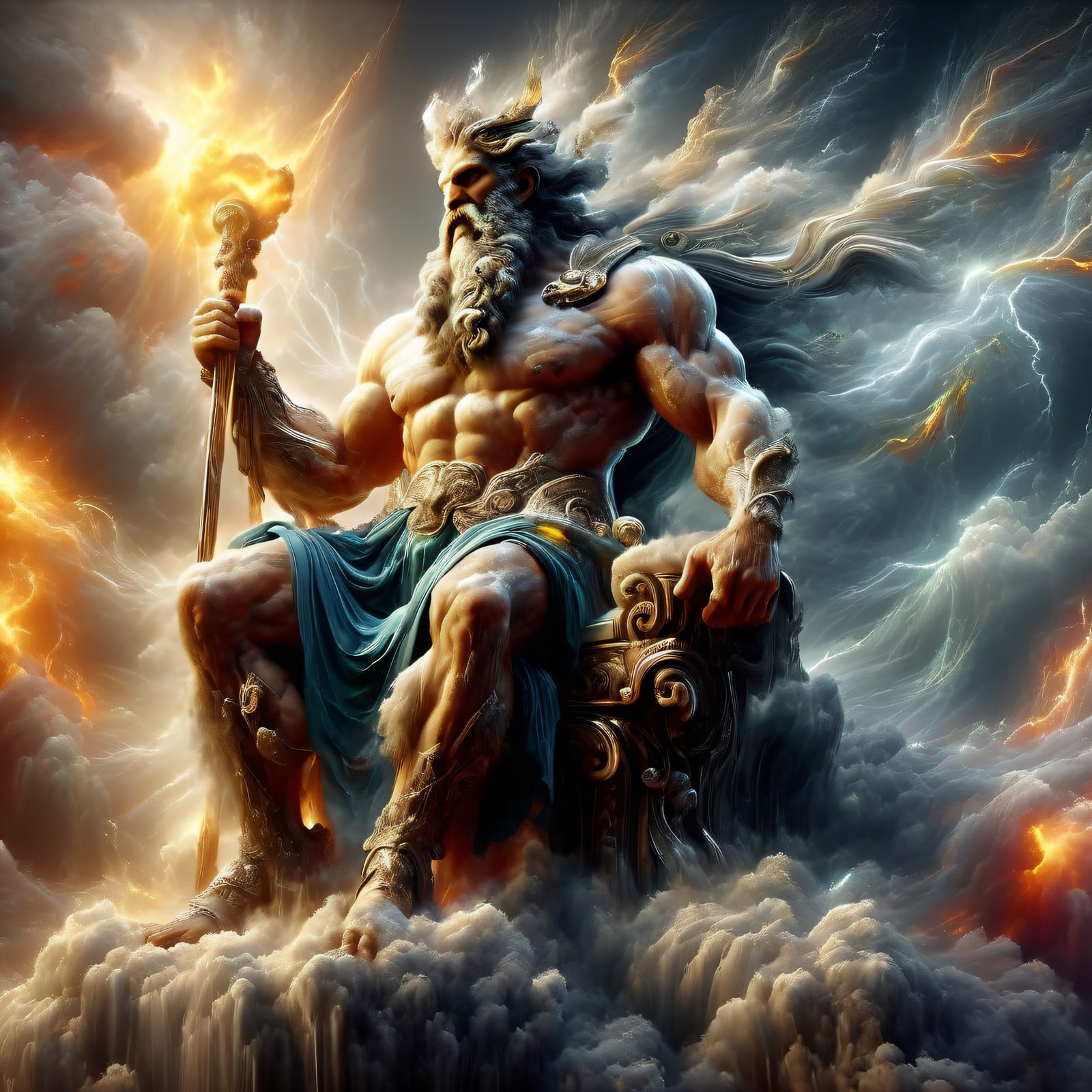 The Great Zeus - AI Generated Artwork - NightCafe Creator