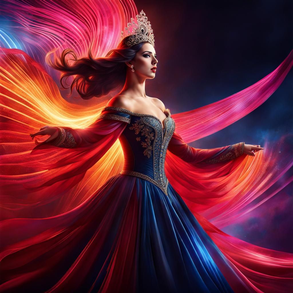 Opera singer - AI Generated Artwork - NightCafe Creator