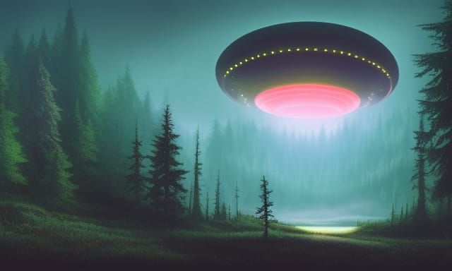 UFO Aesthetic - AI Generated Artwork - NightCafe Creator
