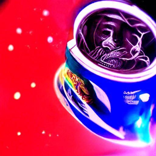Pringles can in space - AI Generated Artwork - NightCafe Creator